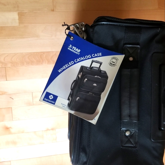 Samsonite | Other | Wheeled Samsonite Computer Or Catalog Case | Poshmark